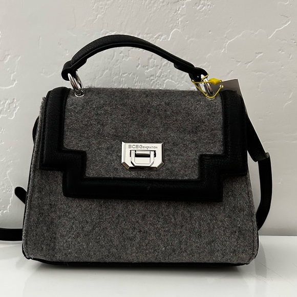 BCBGeneration | Bags | Nwt Bcbg Generation Heather Grey And Black ...